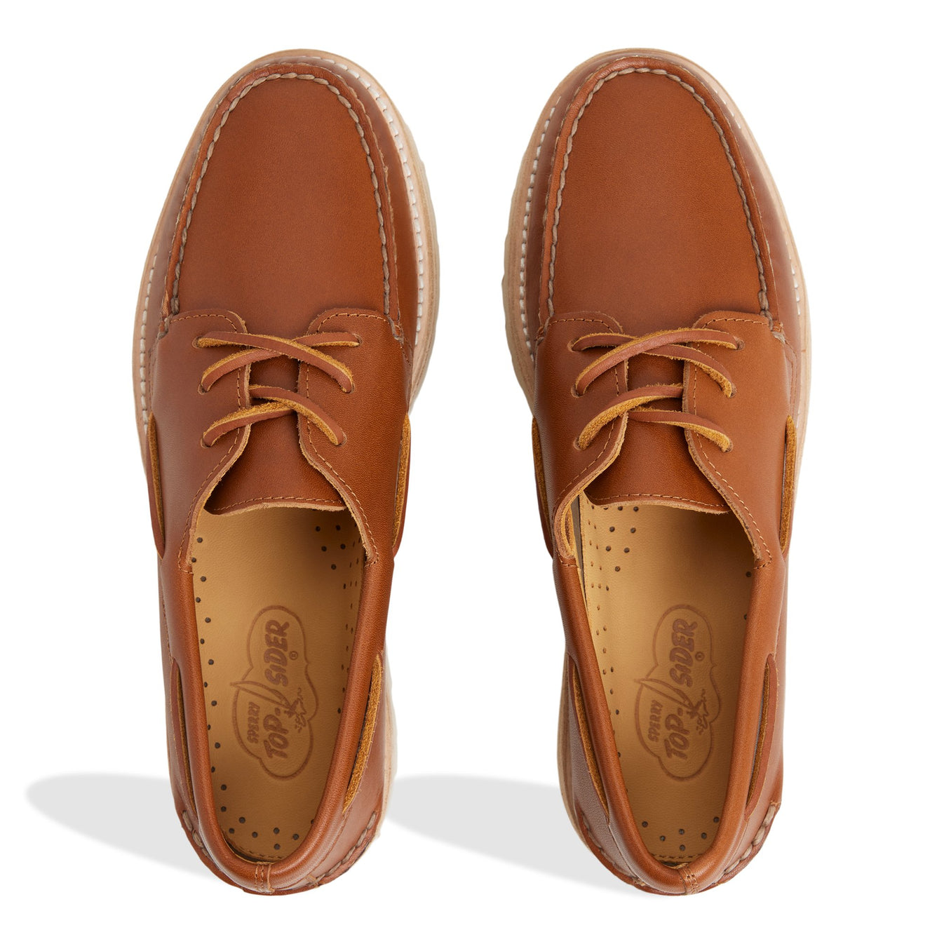 Authentic Original™ 2-Eye Lug Boat Shoe Tan | Sperry