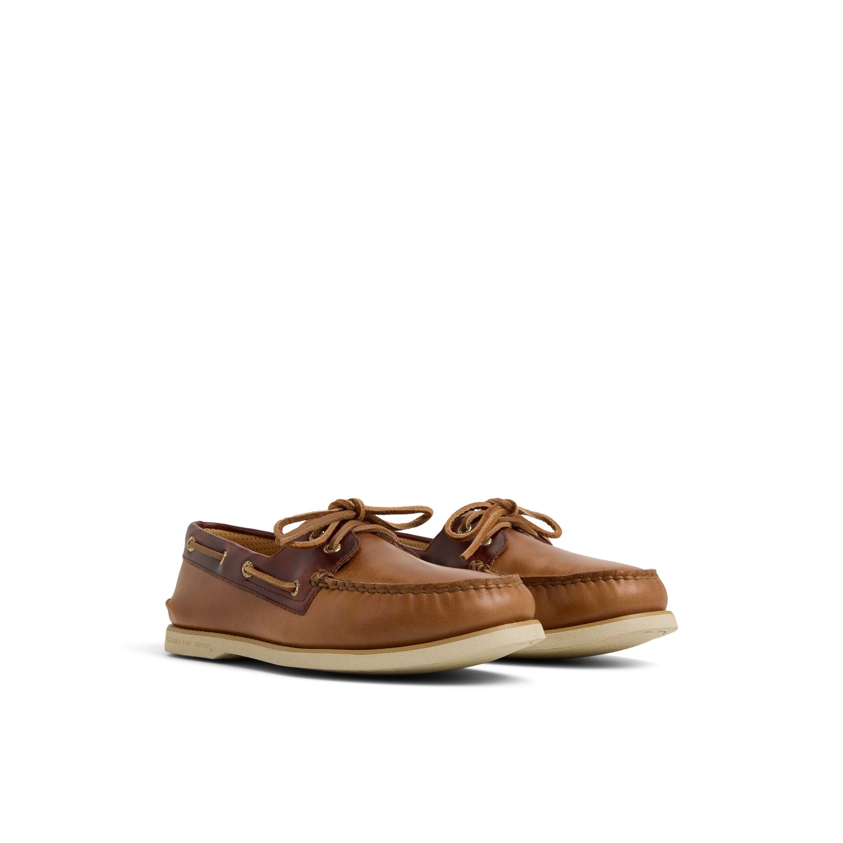 Gold Cup™ Authentic Original™ 2-Eye Boat Shoe Tan combo | Sperry