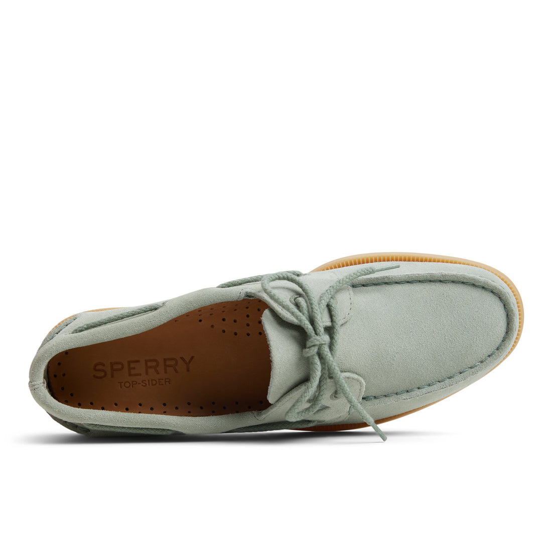Authentic Original™ 2-Eye Boat Shoe Light Green – Sperry