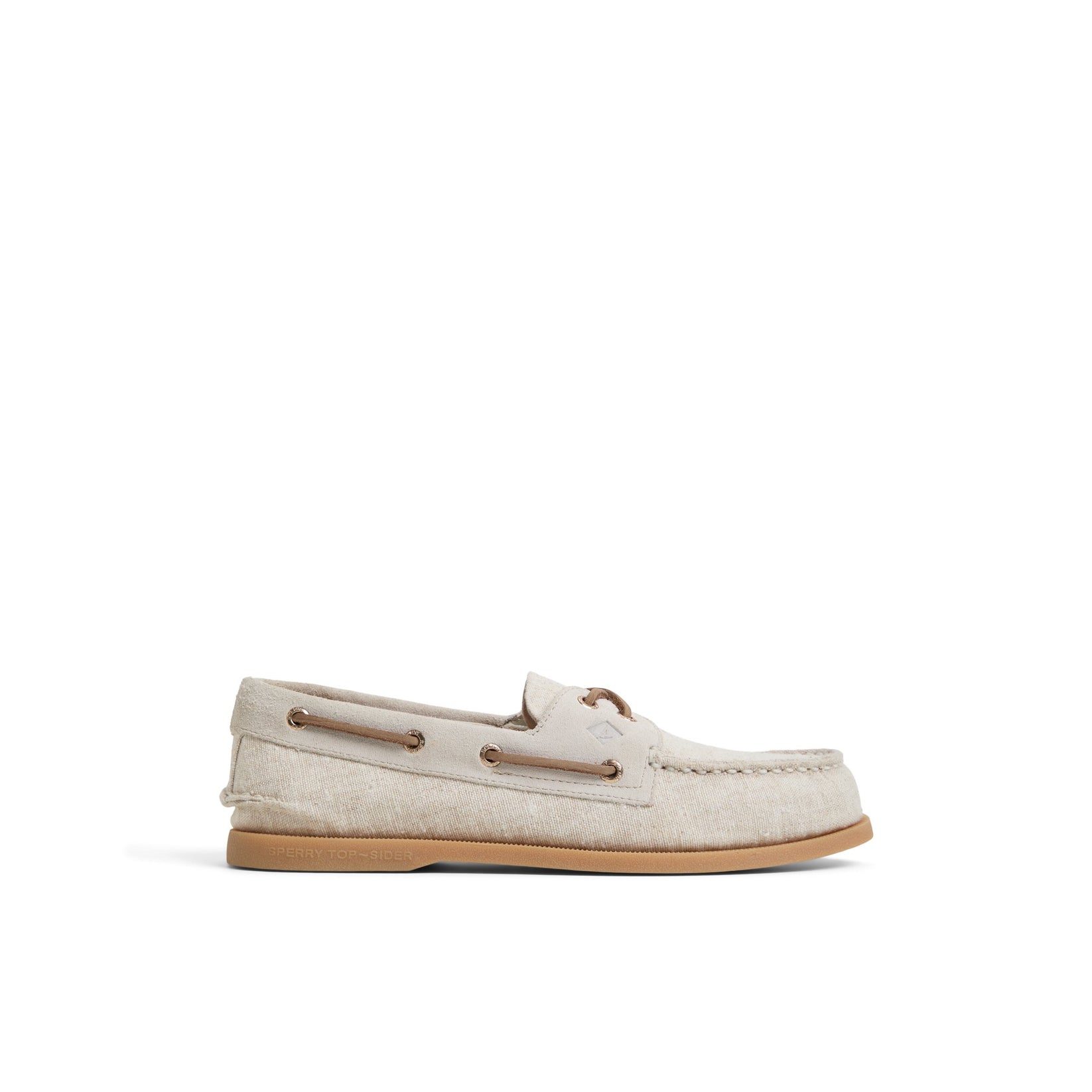 Authentic Original™ 2-Eye Boat Shoe Light Beige | Sperry