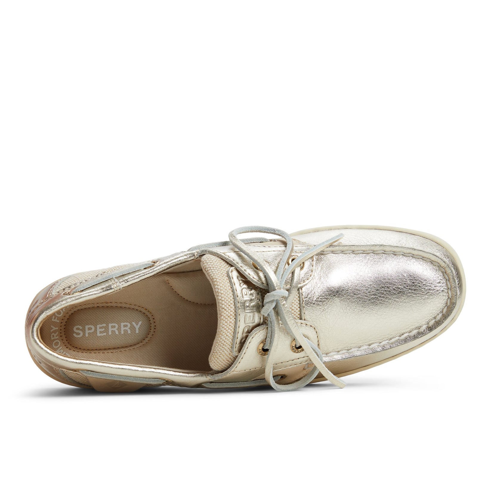 Bluefish 2 Eye Boat Shoe Gold | Sperry