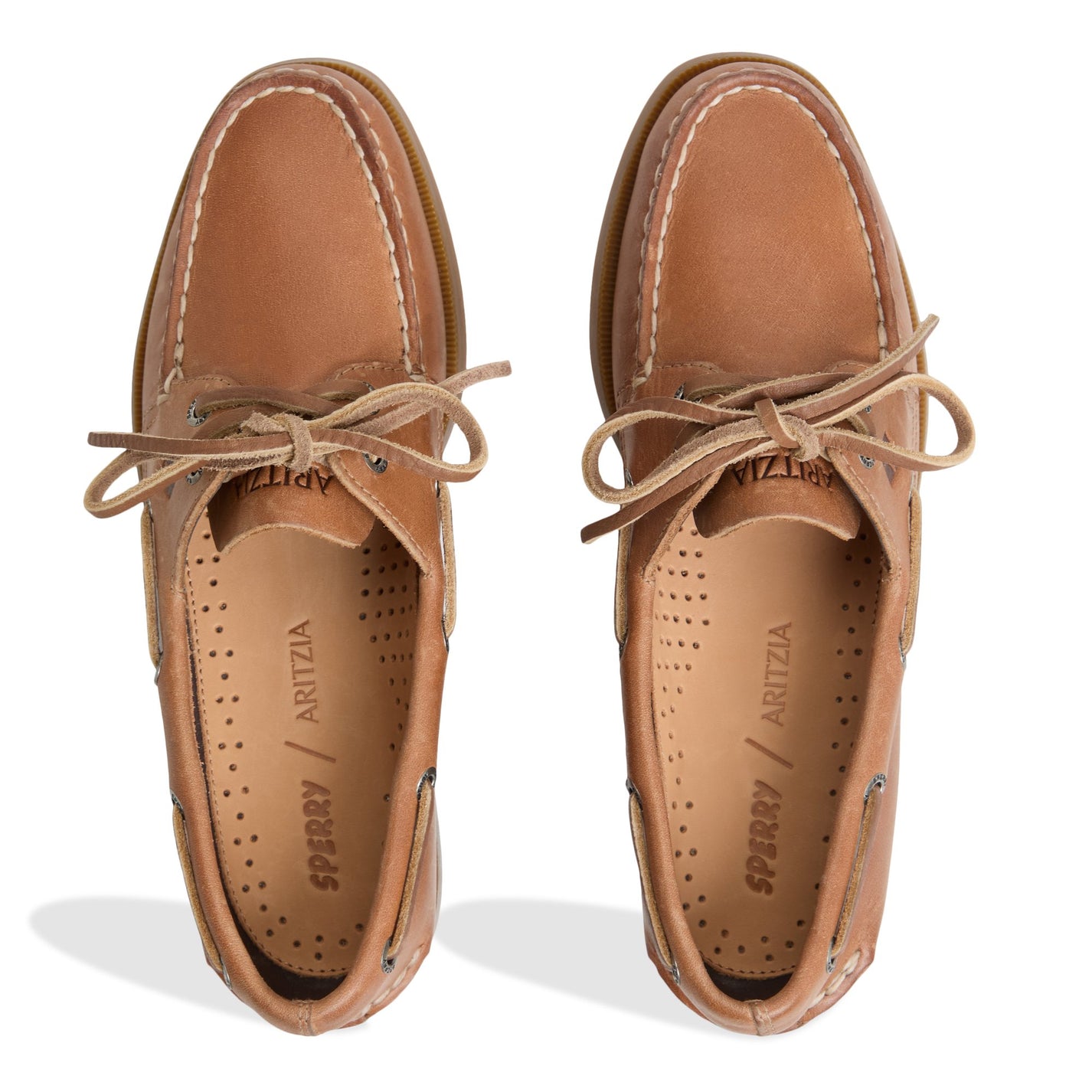 Sperry x Aritzia Authentic Original™ 2-Eye Boat Shoe Tan | Sperry