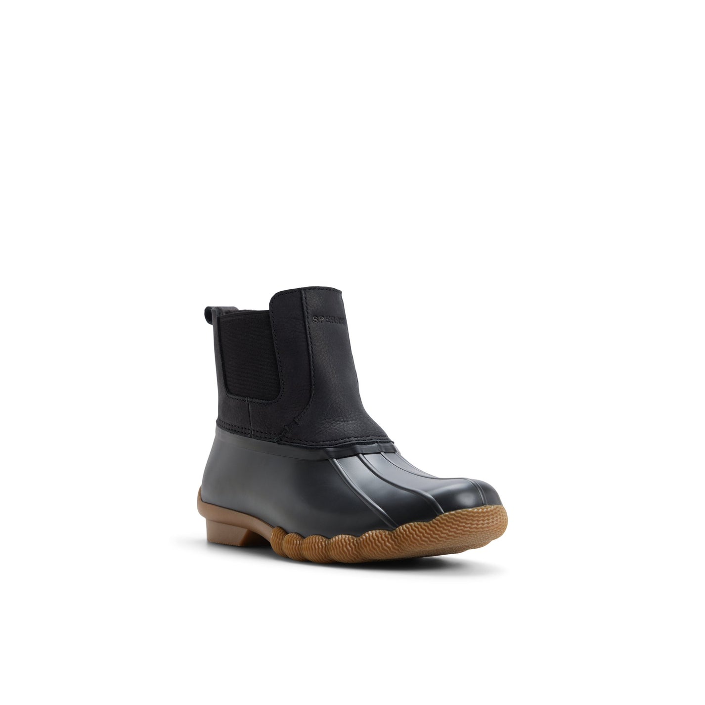 Saltwater™ Duck Chelsea Boot Black | Sperry