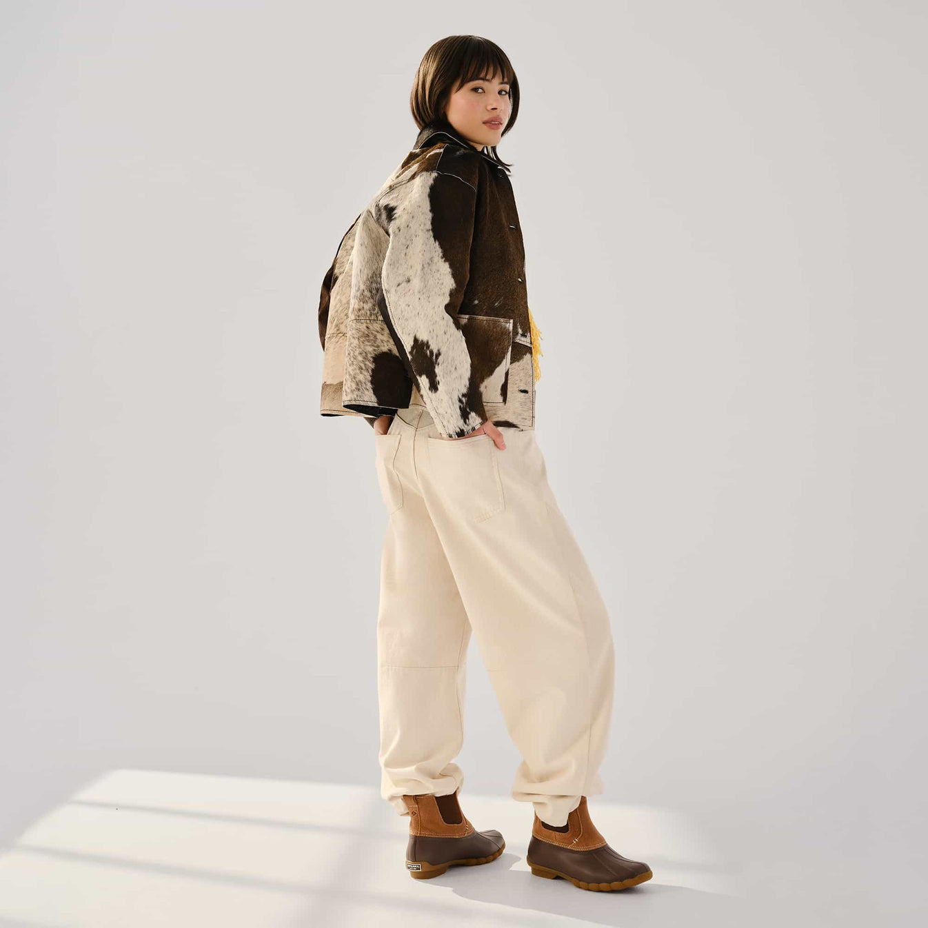 Saltwater™ Duck Chelsea Boot Dark brown | Sperry