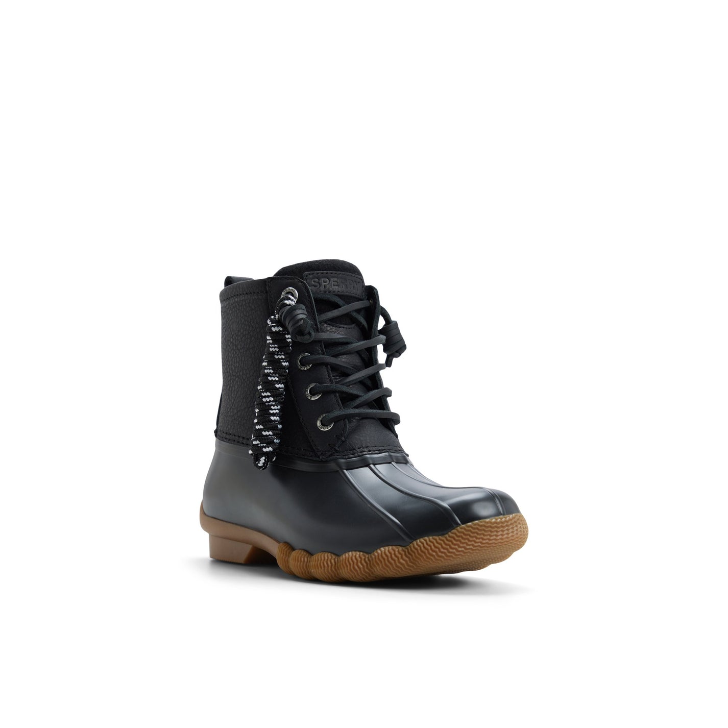 Saltwater™ Duck Lug Boot Black | Sperry