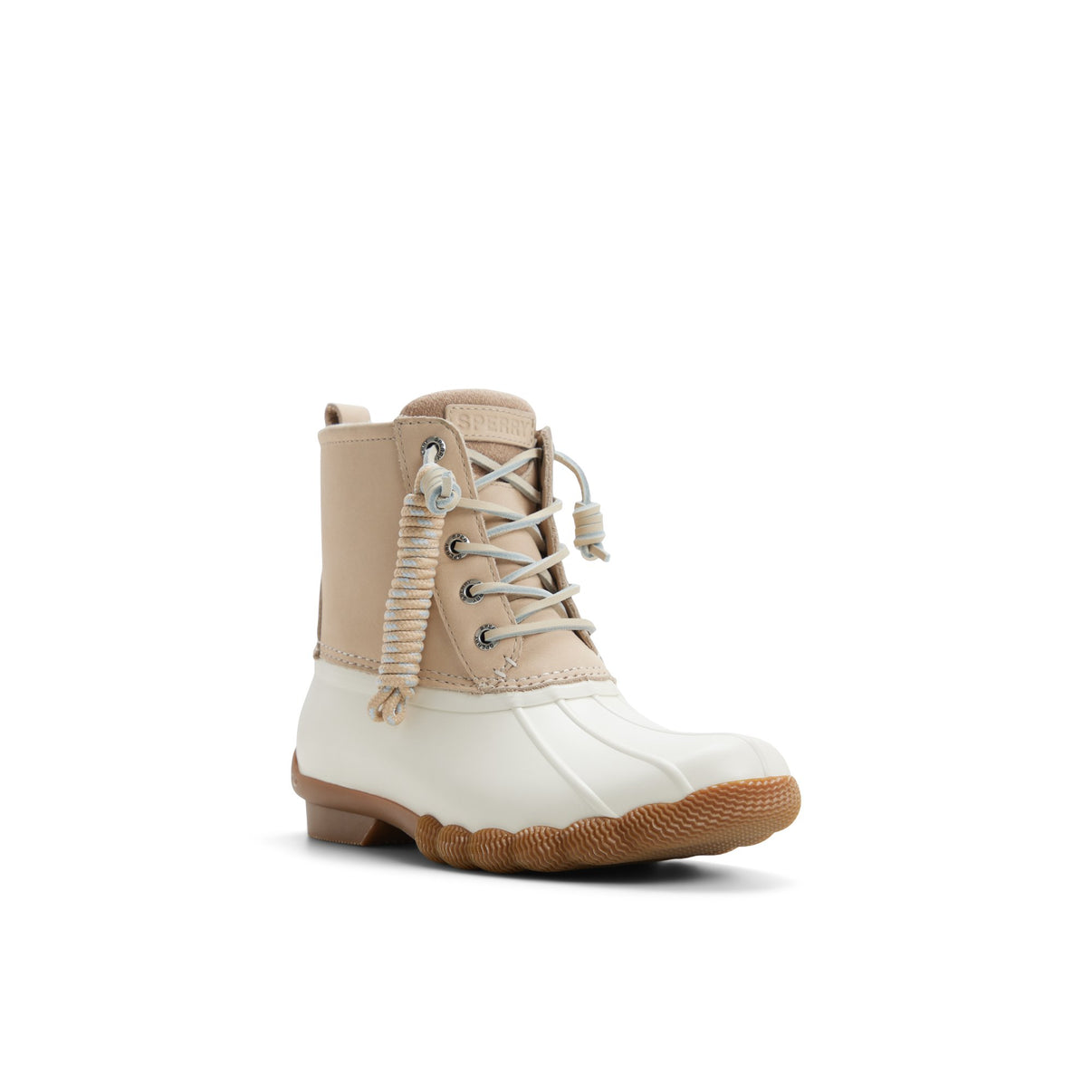 Saltwater™ Duck Lug Boot Linen multi | Sperry