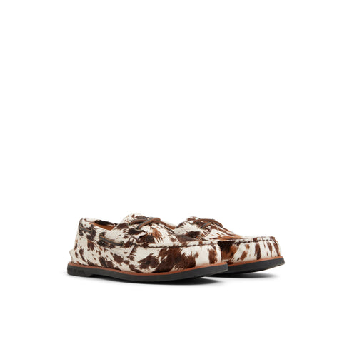 Authentic Original™ Cloud Boat Shoe White/print | Sperry
