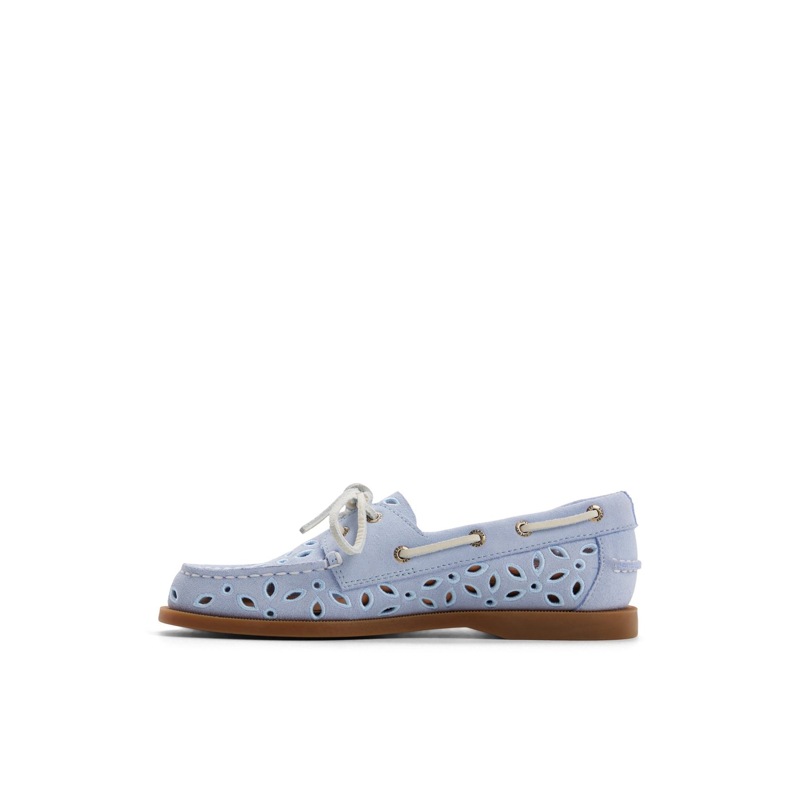 Authentic Original™ 2 Eye Embroidered Boat Shoe Light blue | Sperry